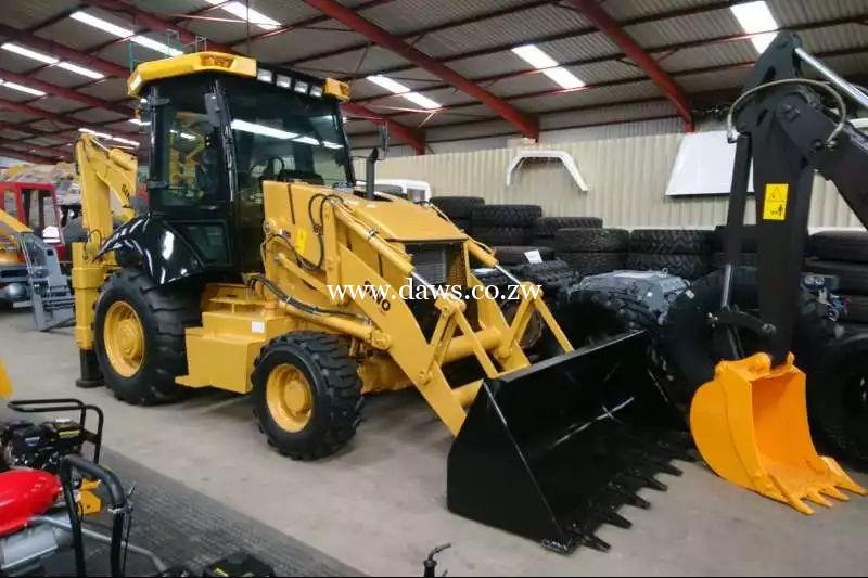SINO Heavy Duty tlb backhoe loader - Daws Plant & Machinery Zimbabwe