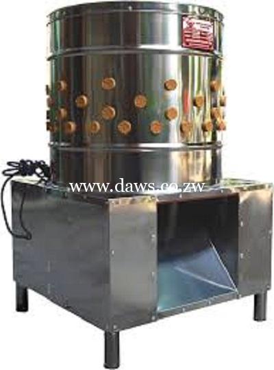 PL50 Chicken plucker - Daws Plant & Machinery Zimbabwe